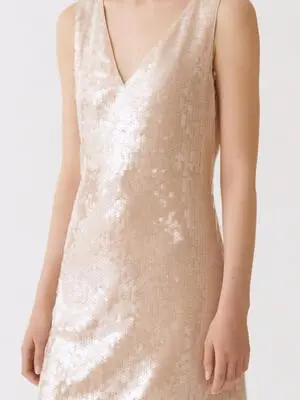 Fabiana Filippi Sequined Midi Dress