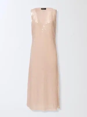 Fabiana Filippi Sequined Midi Dress
