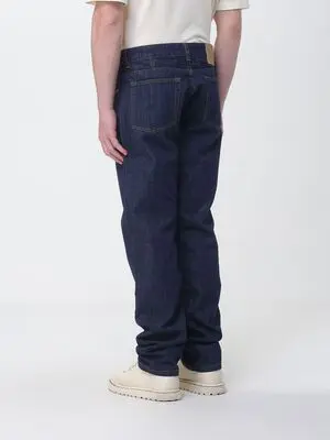 AMI Paris Cotton Denim Straight Jeans