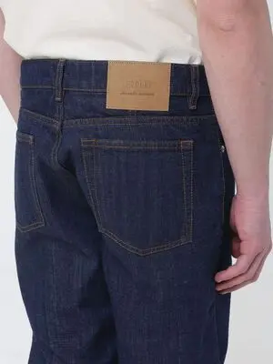 AMI Paris Cotton Denim Straight Jeans