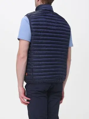 SAVE THE DUCK Padded Zip Puffer Jacket - Blue