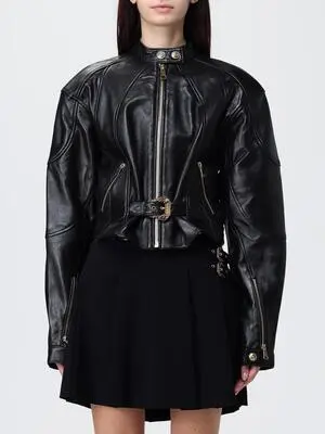 Versace Leather Biker Jacket