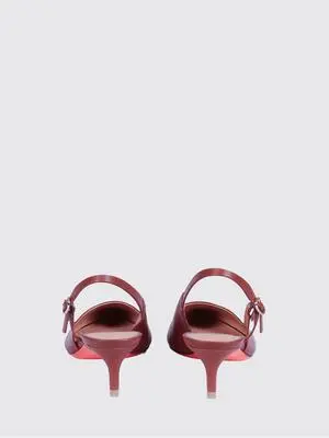 Santoni Audrey Leather Slingback Pumps