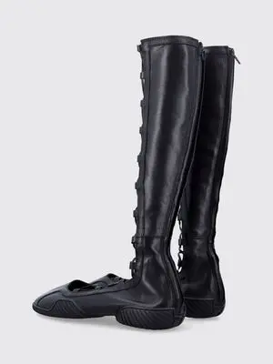 MIISTA Mrs. Mathilda Knee-high Leather Lace-up Boots