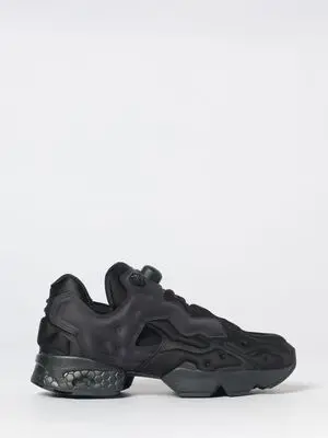 REEBOK Insta Pump Slip-on Sneakers In Neoprene With Tone-on-tone Logo - Black