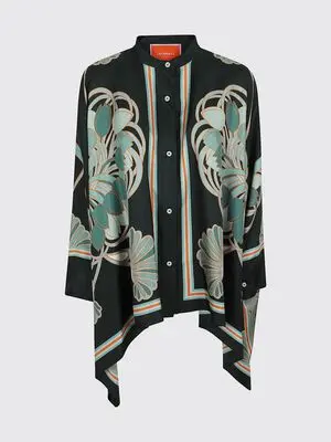 La DoubleJ Printed Silk Shirt