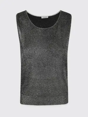 ROBERTO COLLINA Basic Lurex Top - White