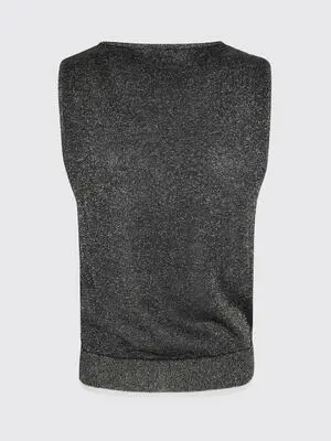 ROBERTO COLLINA Basic Lurex Top - White