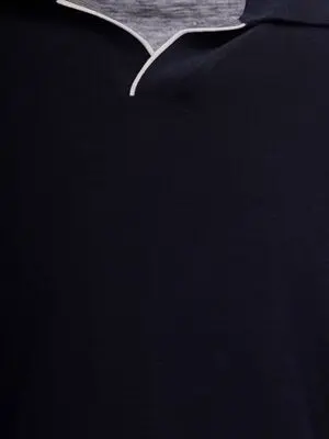 Paul & Shark Cotton And Silk Polo Shirt