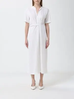 MEIMEIJ Crepe Midi Dress - White