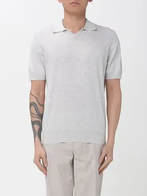 Brunello Cucinelli Polo Shirt Men Colour Grey