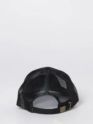 Filson Logger Cotton And Mesh Nylon Hat - Black