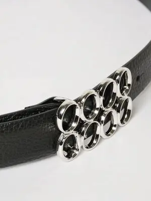 Orciani Grained Leather Belt
