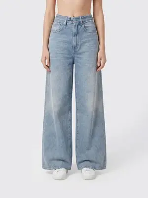 CYCLE High-waisted Flare Leg Jeans In Pure Cotton Denim - Blue