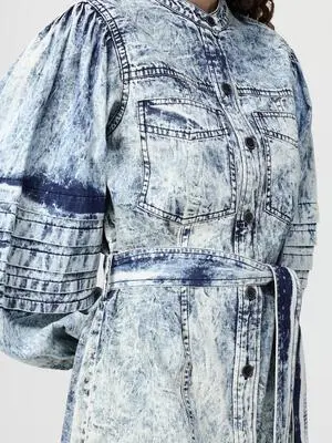 Isabel Marant Étoile Denim Button-up Dress - Gnawed Blue