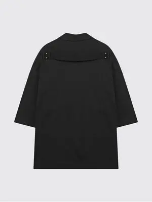 Rick Owens Casual Stretch Cotton Shirt - Black