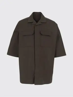 Rick Owens Casual Stretch Cotton Shirt