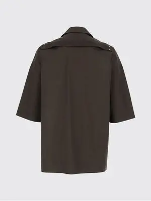 Rick Owens Casual Stretch Cotton Shirt