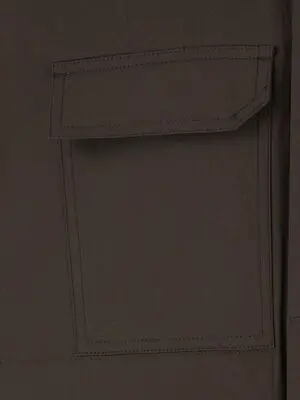 Rick Owens Casual Stretch Cotton Shirt