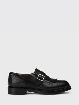 DOUCAL'S Brogues With Buckle And Fringe Detailing