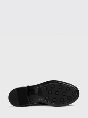 DOUCAL'S Brogues With Buckle And Fringe Detailing