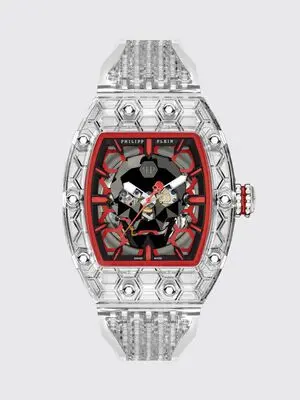 Philipp Plein Crypto King Cry$tal $layer Watch - Red
