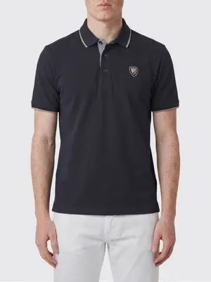 BLAUER. Polo Shirt - Blue