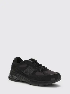 NEW BALANCE 2010 Nubuck And Ripstop Nylon Lace-up Sneakers - Black