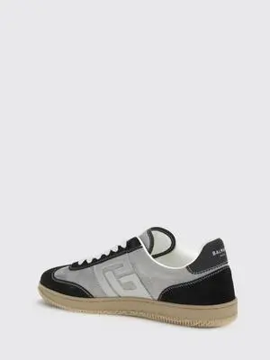 Balmain Swan Suede Sneakers