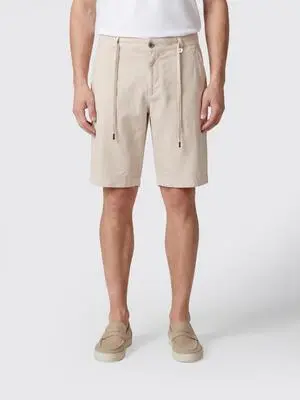 MYTHS Linen Drawstring Shorts - Sand