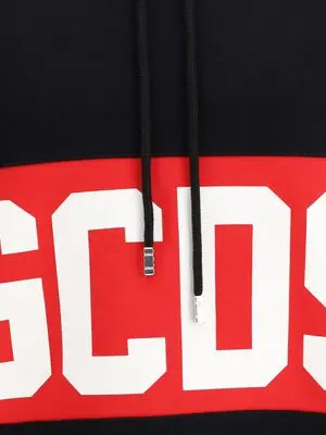 Gcds Cotton Hoodie With Logo