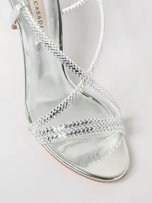 Casadei Embellished Heeled Sandals