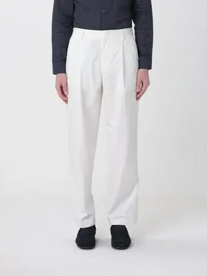 Armani Exchange Wide-leg Cotton Trousers