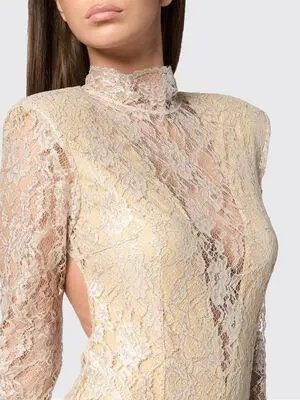 Philipp Plein Lace Long Dress