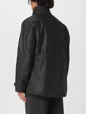 Barbour Waxed Utility Jacket With Hood