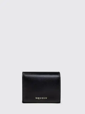 Alexander McQueen Wallet Colour - Black
