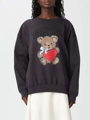 GANNI Sweatshirt Colour - Black