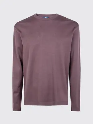 Herno Long-sleeve Crewneck T-shirt In Cotton