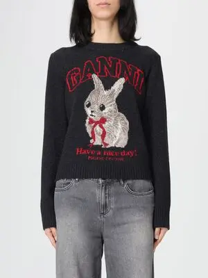 GANNI Jumper Colour - Black