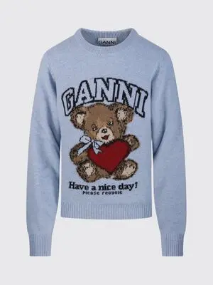 GANNI Jumper Colour - Gnawed Blue
