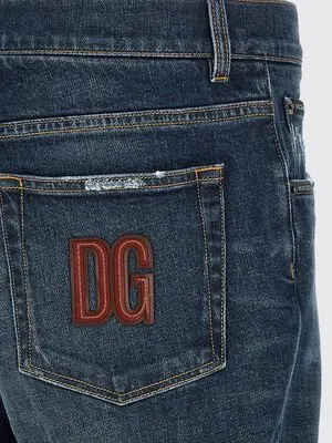 Dolce & Gabbana Slim Fit Stretch Denim Jeans