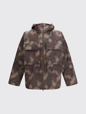 Herno Ripstop Nylon Hooded Parka With Camouflage Print - Mud