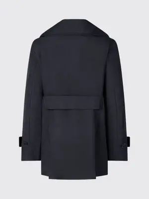 SAVE THE DUCK Double-breasted Trench Coat - Blue