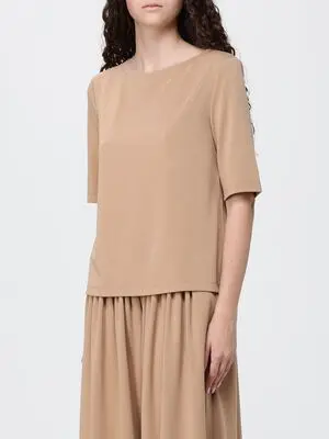 Max Mara T-shirt Colour - Camel