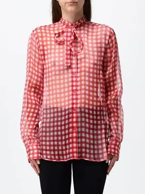 Ermanno Scervino Chiffon Shirt - Red