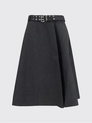 GANNI Recycled Wool Blend Skirt