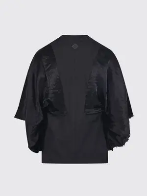 HAIKURE Long-sleeved Cotton T-shirt With Crew Neck