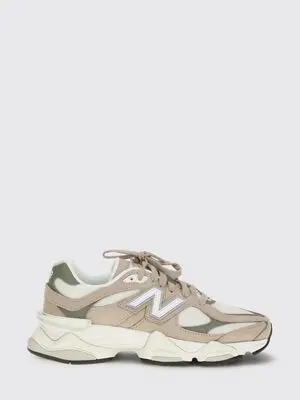 NEW BALANCE 9060 Nubuck And Mesh Sneakers - Grey