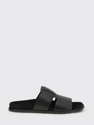 Dolce & Gabbana Leather Sandals - Black
