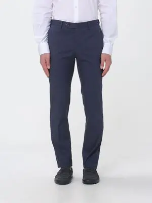 PT TORINO Stretch Cotton Blend Chino Trousers - Navy